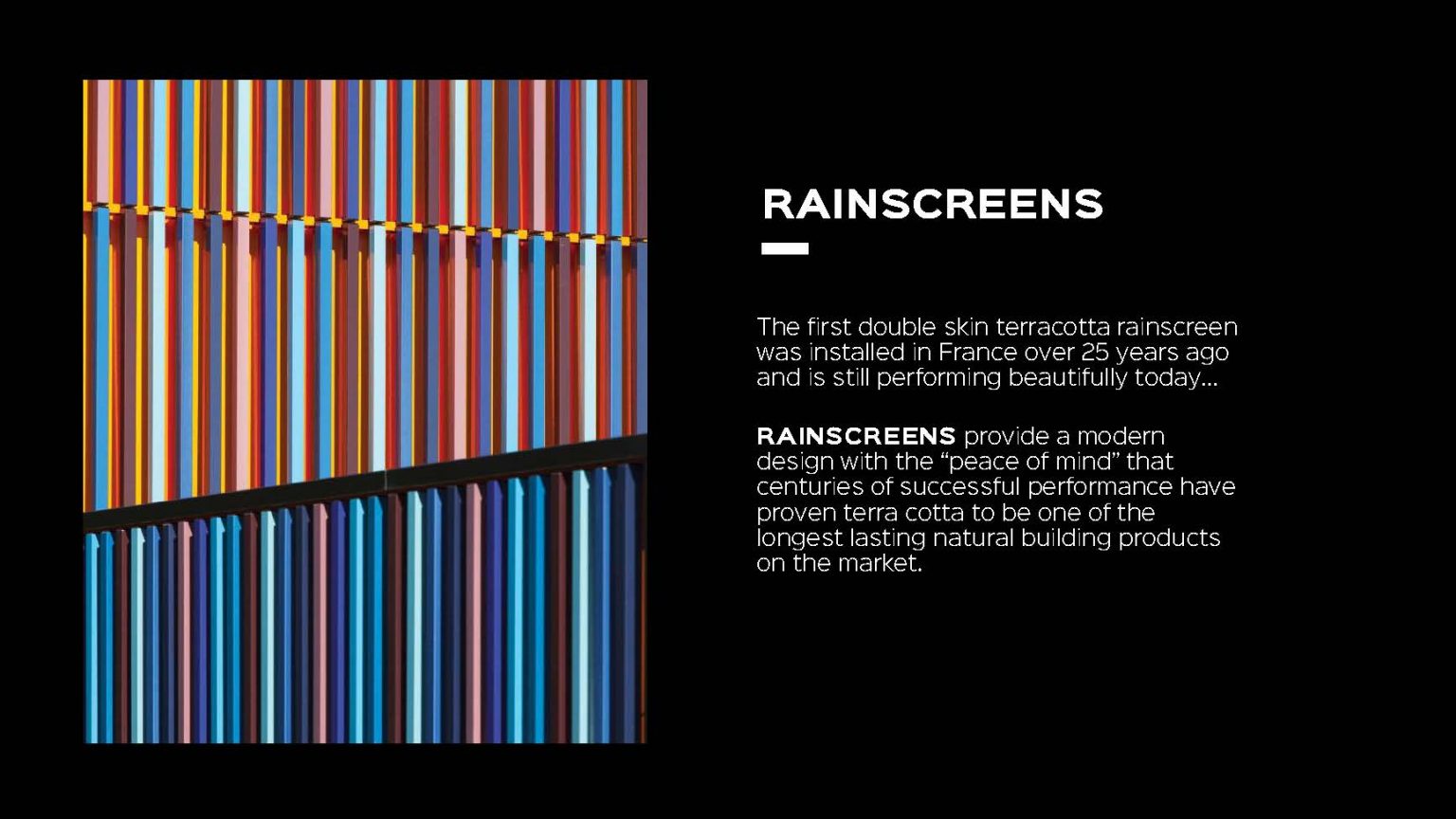Rainscreen Systems | Terreal North America